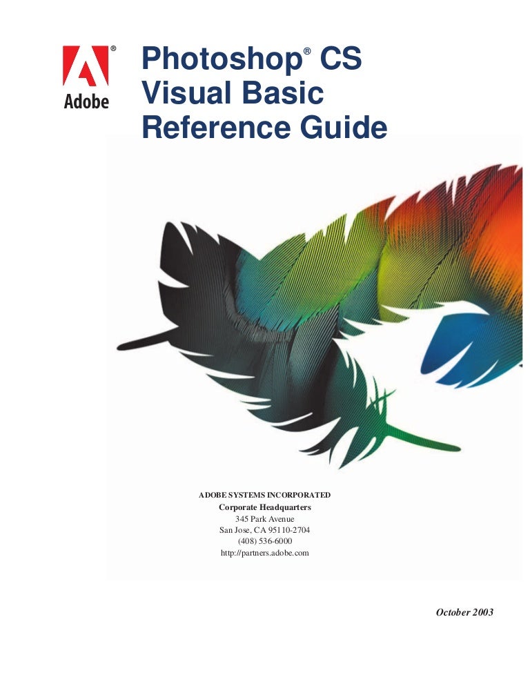 Visual Basic Reference Guide 