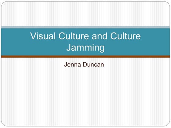Visual Culture: Introduction | PPTX