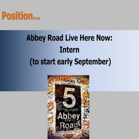 Visual Cv Emi | PPTX | Music | Entertainment