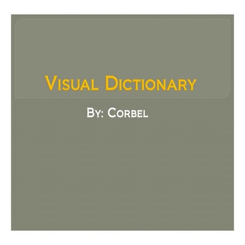 Visual Dictionary | PPT