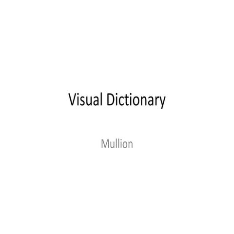 Visual Dictionary | PPT