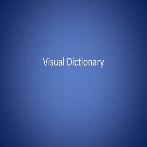 Visual Dictionary - Pylon | PPTX | Woodworking | Arts and Crafts