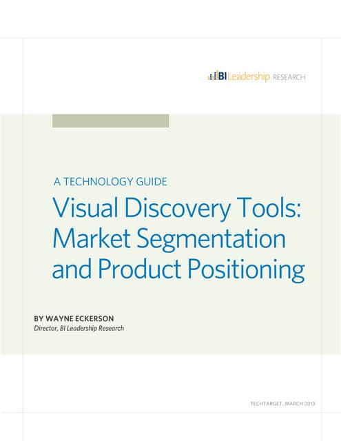 Visual Analytics for Beginners | IABAC | PPT