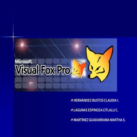 visualfoxpro5.ppt | Databases | Computer Software and Applications