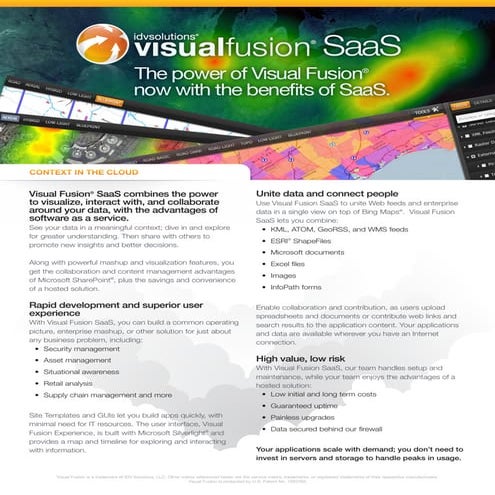 Visual Fusion SaaS | PDF