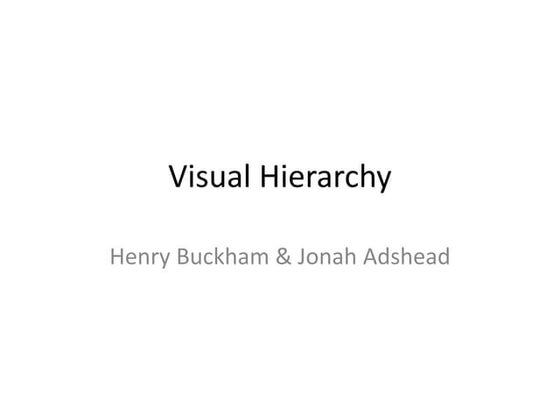 Visual Hierarchy | PPTX