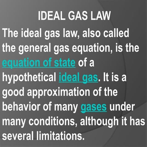 VISUAL ideal gas law.pptxxxxxxxxxxxxxxxxxx | PPTX