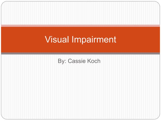 Teaching Students with Low Vision | PDF