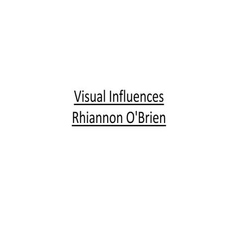Visual influences | PPT