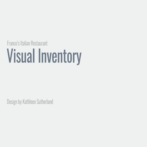 Franco's Visual Inventory | PDF | Web Development | Internet