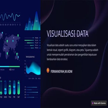 VISUALISASI-DATA VISUALISASI-DATAVISUALISASI-DATA | PPTX