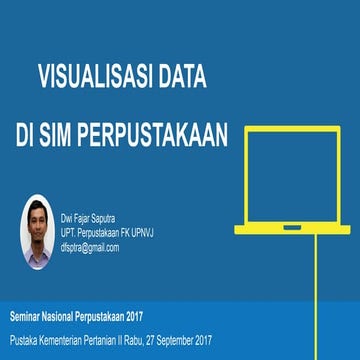 Visualisasi Data di Sistem Manajemen Perpustakaan | PPT