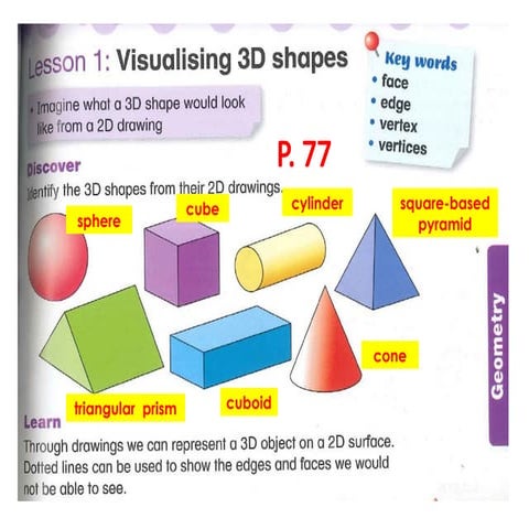 Shape powerpoint slides for K.G kids | PPT