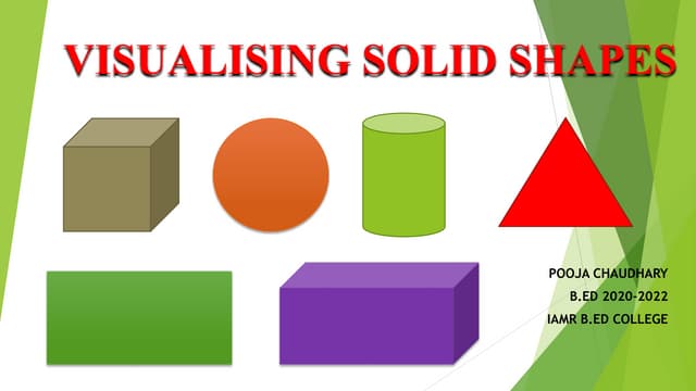 Visualizing solid shapes!!! | PPTX