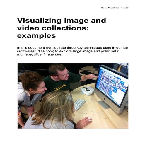 Visualizing image and video collections: Examples | PDF