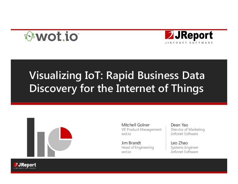 Visualizing Iot Rapid Business Data Discovery For The Internet Of Th