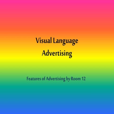 Visual language powerpoint | PPTX