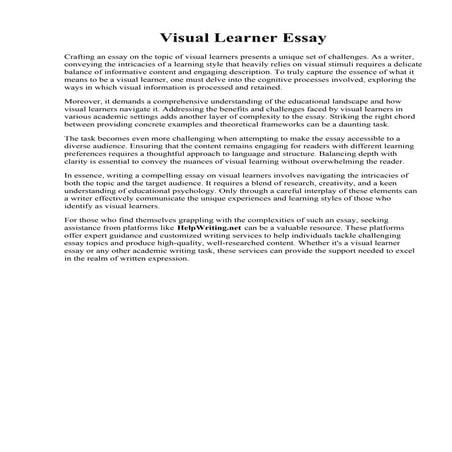 Visual Learner Essay.pdf
