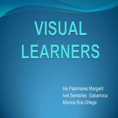 Visual learners | PPTX