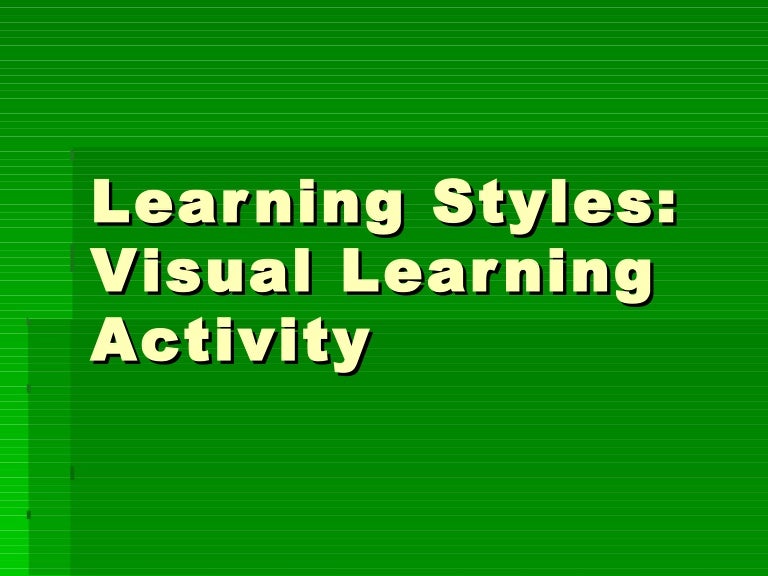 Visual Learners Activity visual-learners-activity