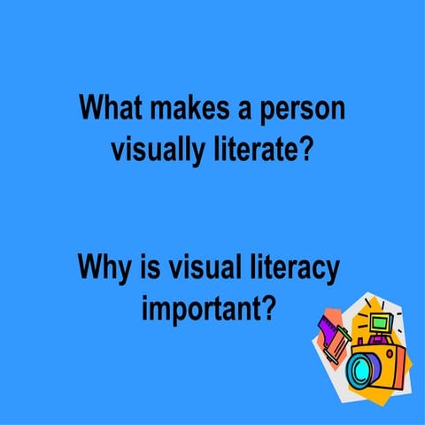 Visual literacy | PPT