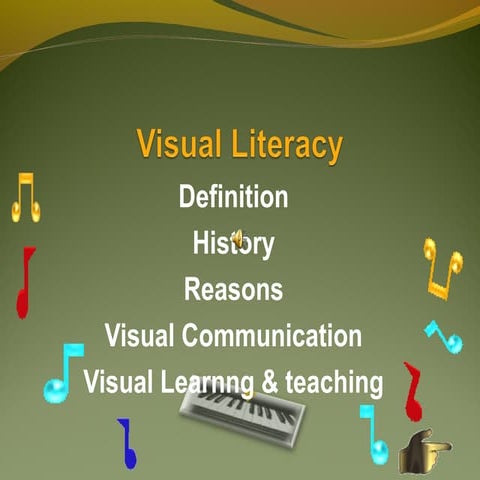 Visual literacy presentation | PPT