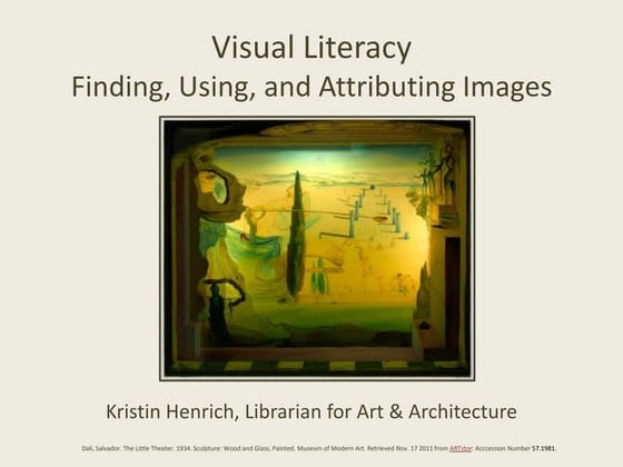 Visual Literacy & Graphic Design | PPT