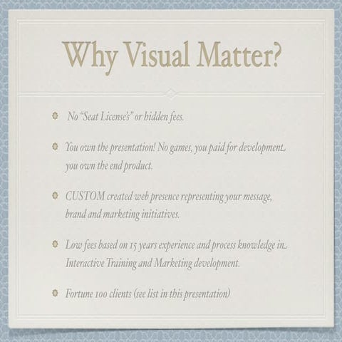 Visual matter