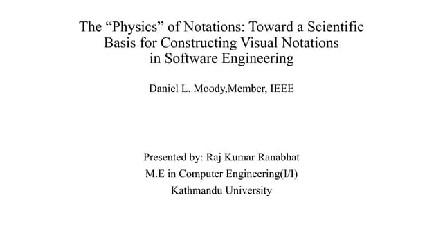 Visual Notation Ppt 5690