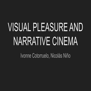 VISUAL PLEASURE AND NARRATIVE CINEMA | PDF