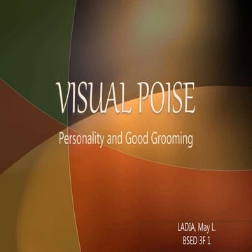 Visual poise | PPTX