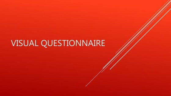 Questionnaire For App | DOCX