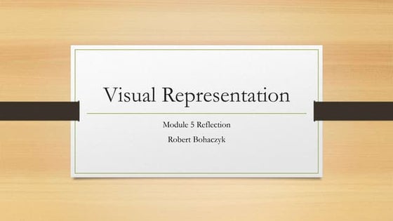 Visual Representation | PPT