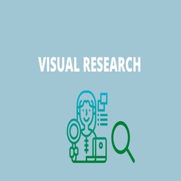 Visual research | PPT