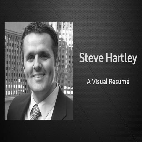 Steve Hartley - A Visual Resume | PDF