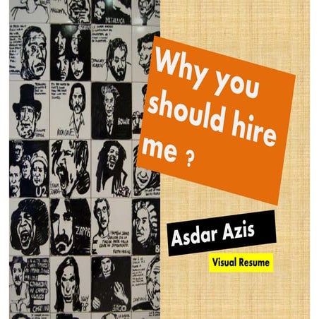 Visual resume asdar azis | PDF