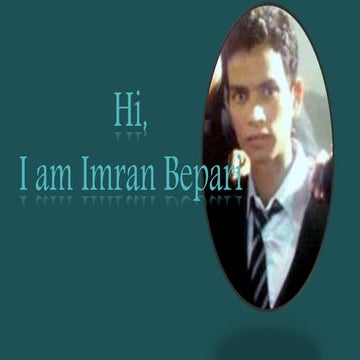 imran bepari...Visual Resume | PPTX