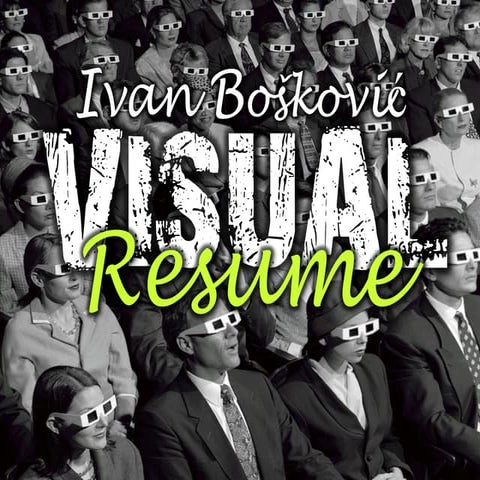 Visual Resume Ivan Boskovic | PPT