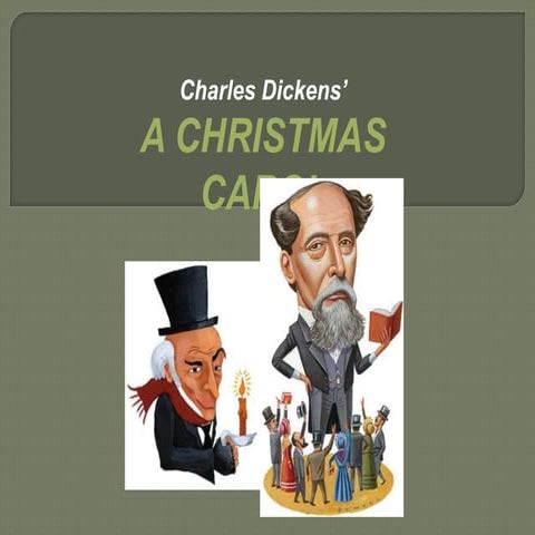 Introduction to A Christmas Carol | PPTX | Books and Literature