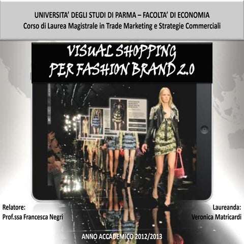 Visual shopping per fashion brand 2.0 | PPT