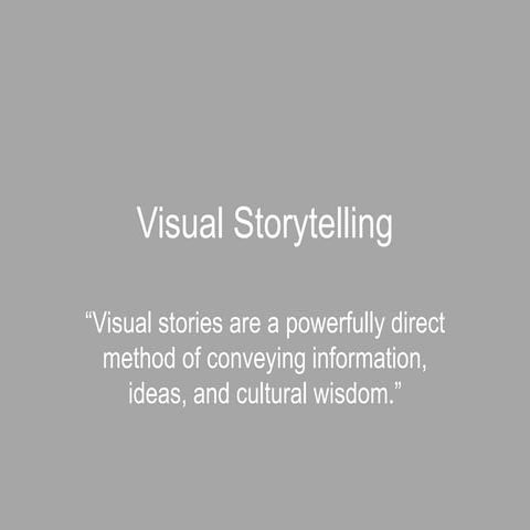 Visual Storytelling | PPTX