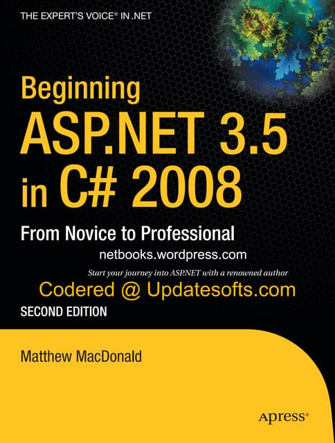 Visual Studio 2008 Beginning Asp Net 3 5 In C# 2008 From Novice To ... Visual Studio 2008 Beginning Asp Net 3 5 In C# 2008 From Novice To ...
