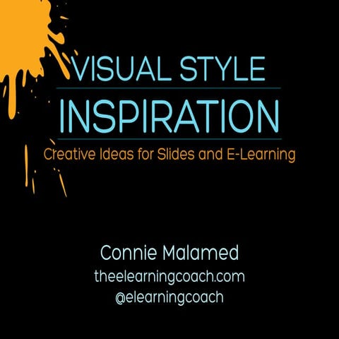 Visual Style Inspiration for eLearning and Slides | PPT