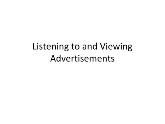 Visual texts intro[1] | PPT