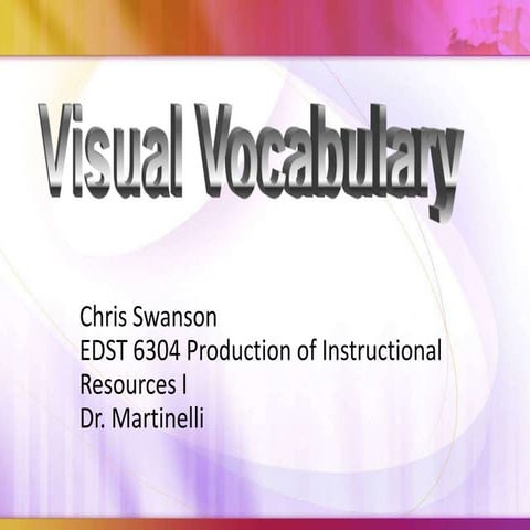 Visual Vocab | PPT