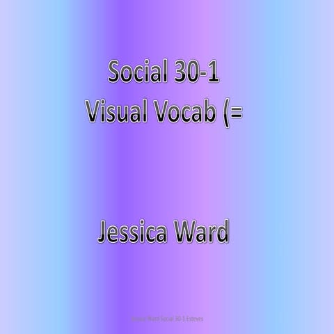 Visual vocabulary september 13, 2010 | PPTX
