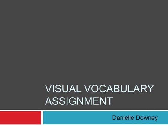 Visual vocabulary | PPTX | Law