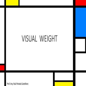 Visual weight | PPTX | Physics | Science