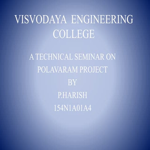 Polavaram project | PPTX