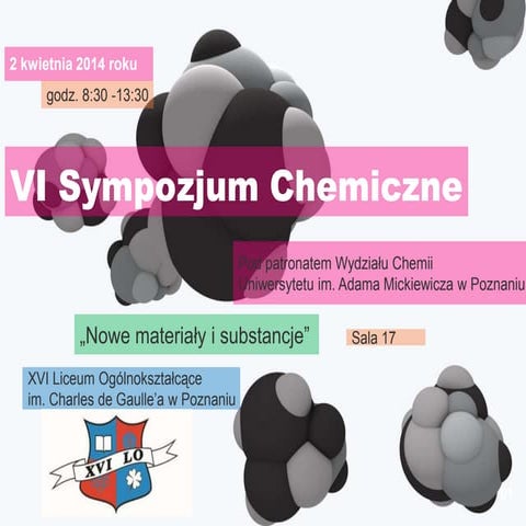 VI sympozjum chemiczne | PPT